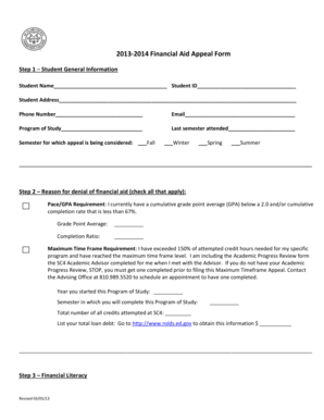 Fillable Online sc4 Step 1 Student General Information - sc4 Fax Email ...