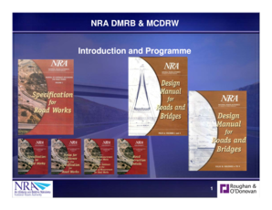 Fillable Online rod Structure of NRA DMRB and Contents Vol 1&2 - rod ...