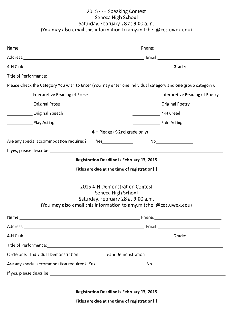 Fillable Online crawford uwex PlayAc ng Fax Email Print - pdfFiller