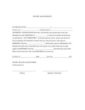 Estate Beneficiary Money Distribution Forms