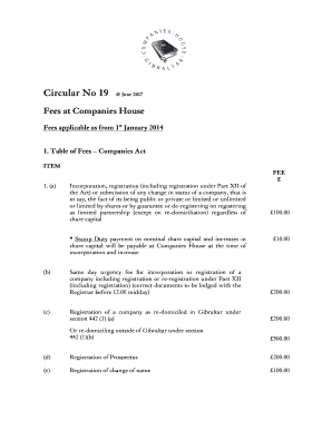 Fillable Online Circular No 19 Fax Email Print - pdfFiller