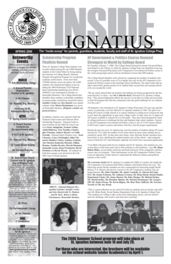 Fillable Online ignatius Inside Ig Spring 06indd - Saint Ignatius ...