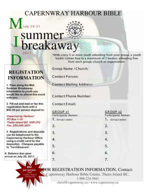 Fillable Online MSB 11 Registration Form Fax Email Print - pdfFiller