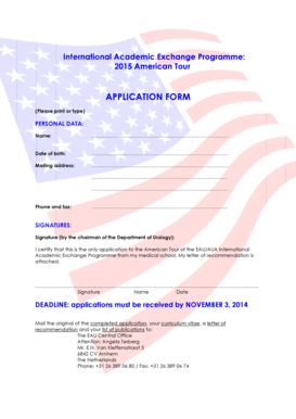 Fillable Online uroweb Signature (by the chairman of the Department of Urology) - uroweb Fax ...