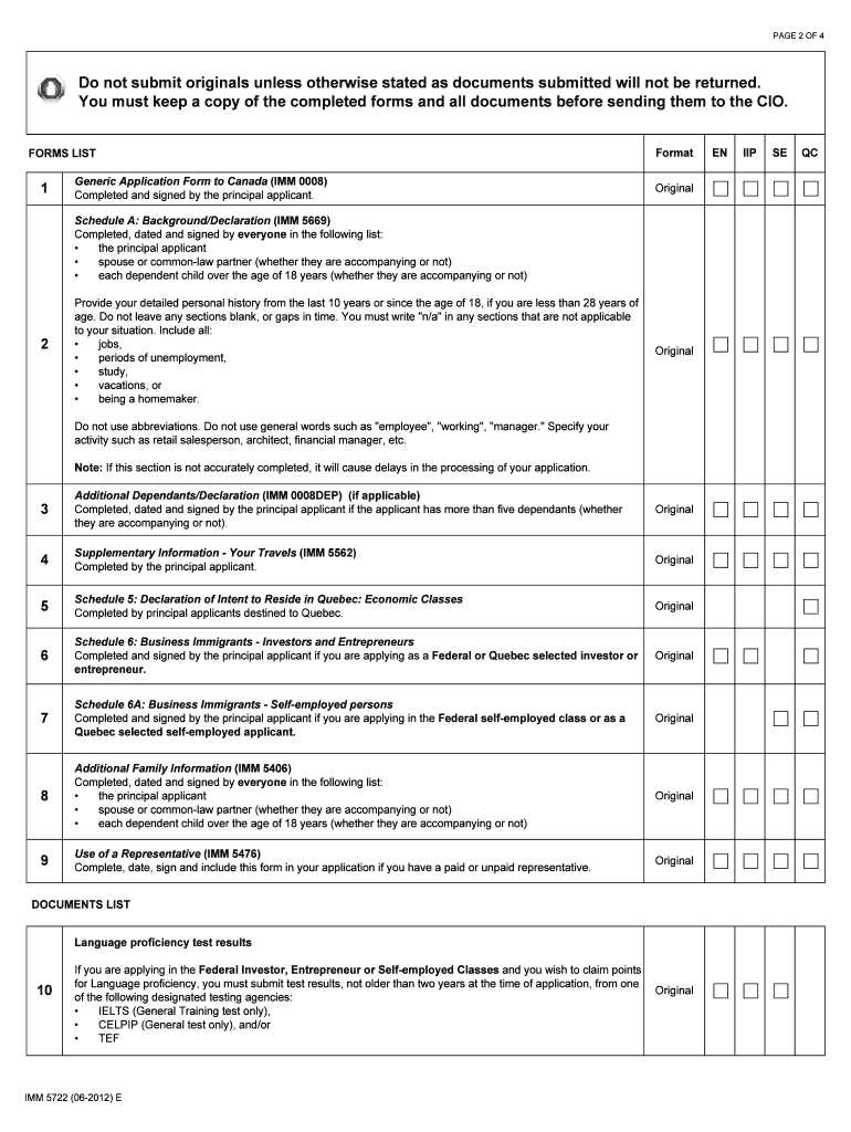 Fillable Online Citizenship and Immigration Canada Citoyennet et ...