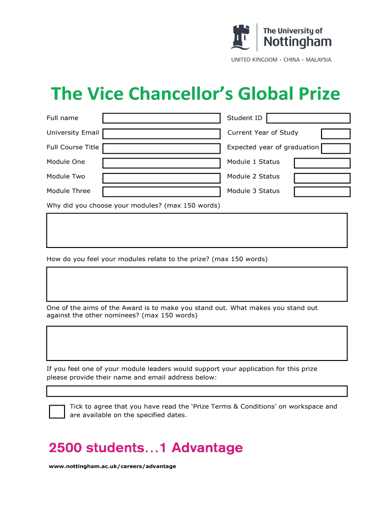 Fillable Online VC-PrizeApplication-Form-201415(a) Fax Email Print - pdfFiller