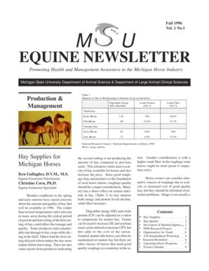 Fillable Online ans msu Equine newsletter - Department of Animal ...