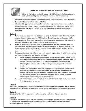 Fillable Online aacs Rigor is NOT a Four-Letter Word Staff Development ...