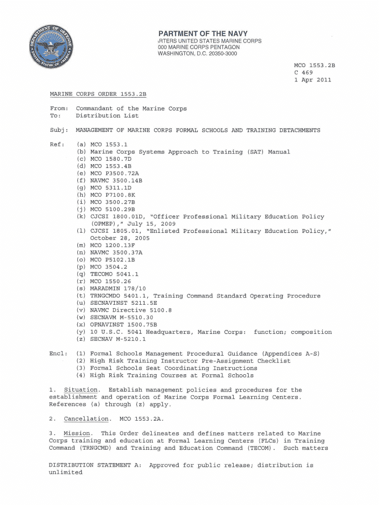 Fillable Online PARTMENT OF THE NAVY Fax Email Print - pdfFiller