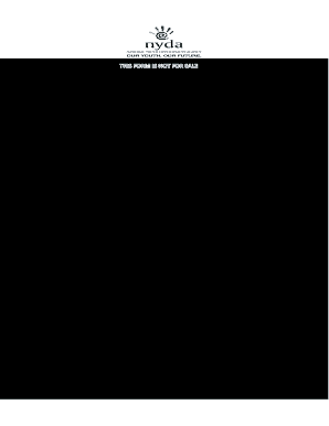 Nyda Database Application Form - Fill Online, Printable, Fillable ...