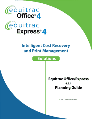 Fillable Online Equitrac Office/Express Fax Email Print - pdfFiller