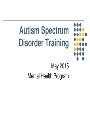Fillable Online Disorder Training Fax Email Print - pdfFiller