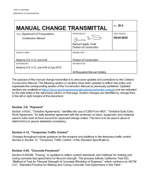 Fillable Online dot ca Fillable Online dot ca PDF Manual Change Transmittal 21-3 ... Fax Email ...