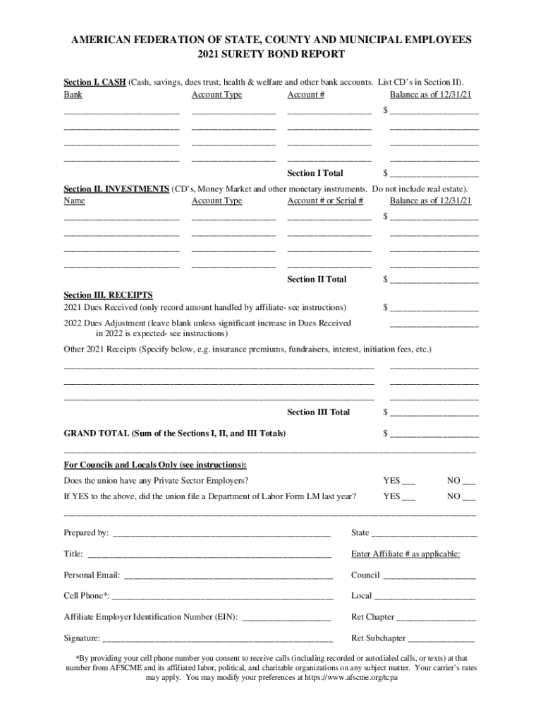 Fillable Online Fillable Online Fillable Online Surety Bonds - Circular ...