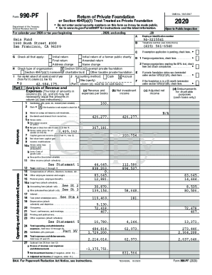 Fillable Online 2021 Form 990-PF - IRS tax forms Fax Email Print ...
