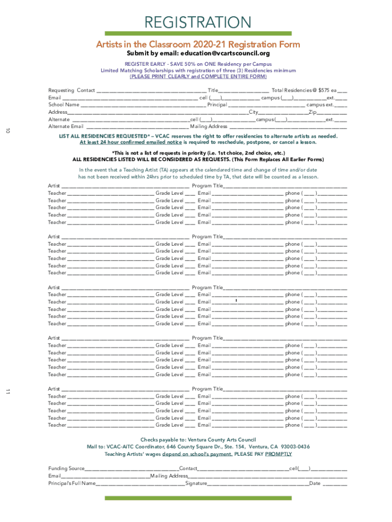 Fillable Online School Registration Form TemplateJotform Fax Email ...