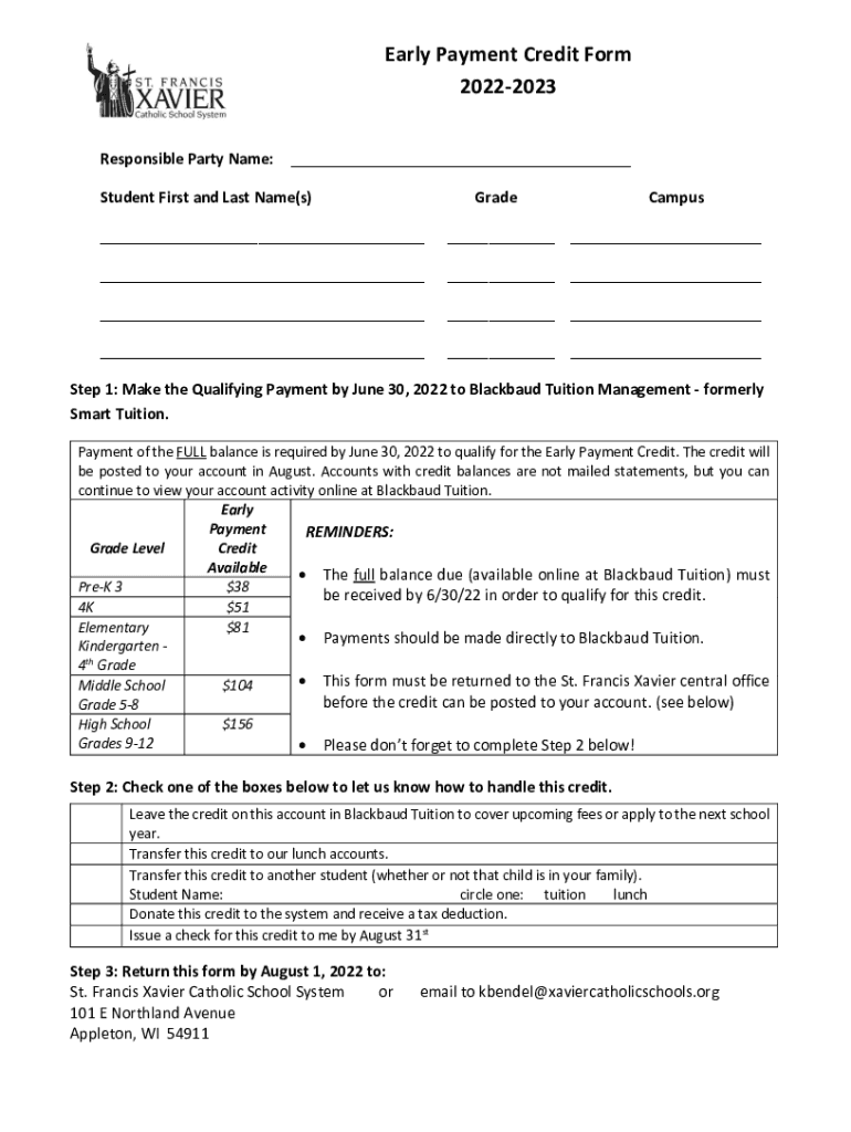 Fillable Online Get the free 2015-2016 Financial Commitment Form ...