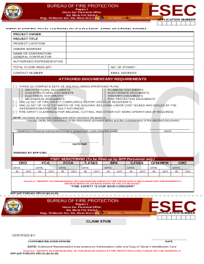 FIRE SAFETY EVALUATION CLEARANCE APPLICATION Doc Template | pdfFiller