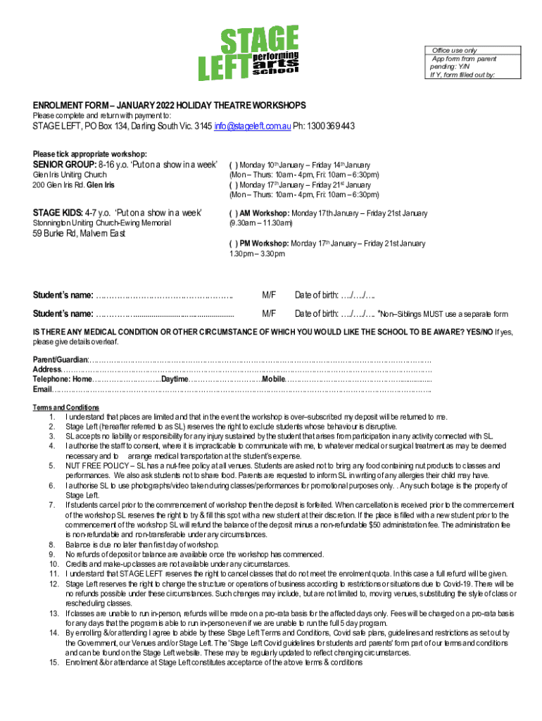 Fillable Online Office use only Fax Email Print - pdfFiller