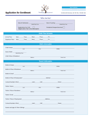 Fillable Online Treehouse-Application-Form-1-a.docx Fax Email Print ...