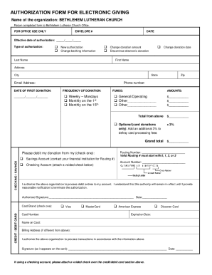 Fillable Online Get the free Simply Giving Authorization Form ...