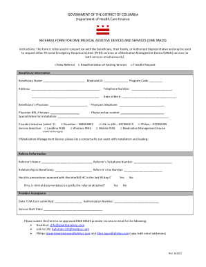 Fillable Online dhcf dc Licensing Boardsdoh - Washington, D.C. Fax ...