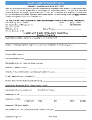 Fillable Online Records Management Form - Updated.pdf Fax Email Print ...