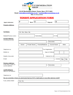 Fillable Online GUARANTOR APPLICATION FORM Fax Email Print - pdfFiller
