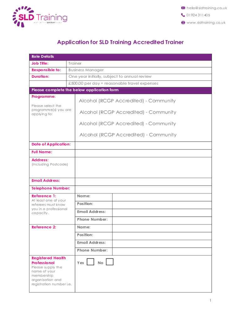 Fillable Online RCGP Certificate in the Management of Drug ... - SLD ...