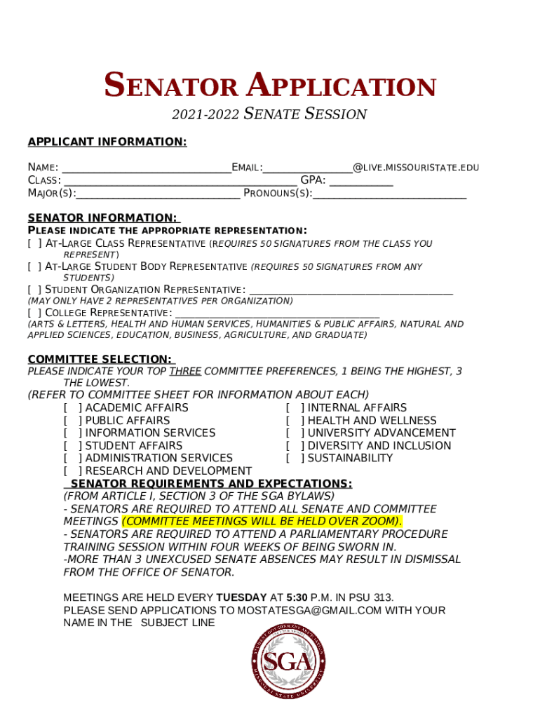 NY State Senate Bill S1078A - sga missouristate Doc Template | pdfFiller