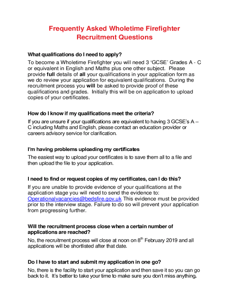 Fillable Online www.indeed.comfirefighter-interview-questions45 ...