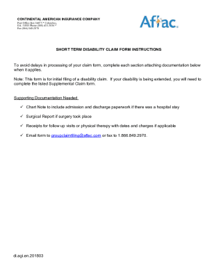 Fillable Online Disability Claim Form.pdf Fax Email Print - pdfFiller