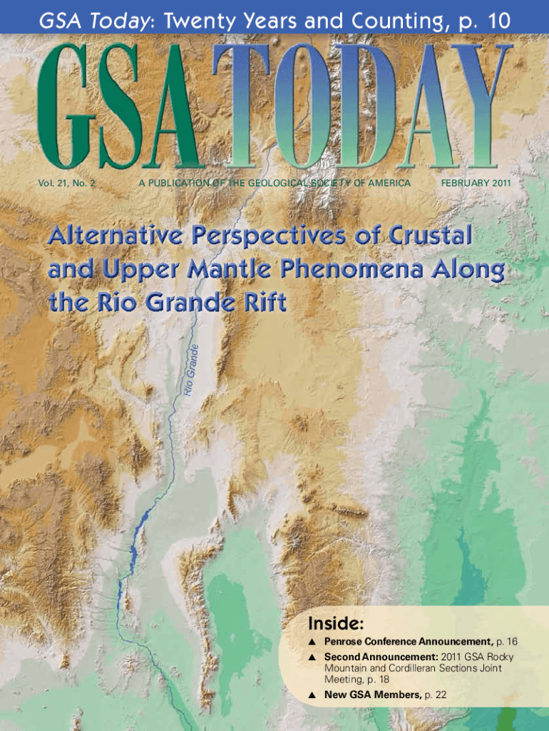 Fillable Online GSA GEOLOGIC TIME SCALE v. 5 - Geological Society of ...