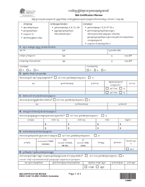 Fillable Online Fillable Online dshs wa MidCertification Review - dshs ...