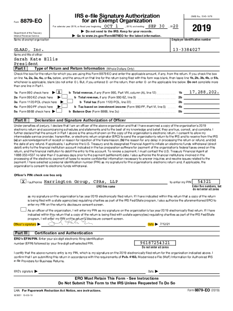 Fillable Online Fillable Online Get the IRS efile Signature ...