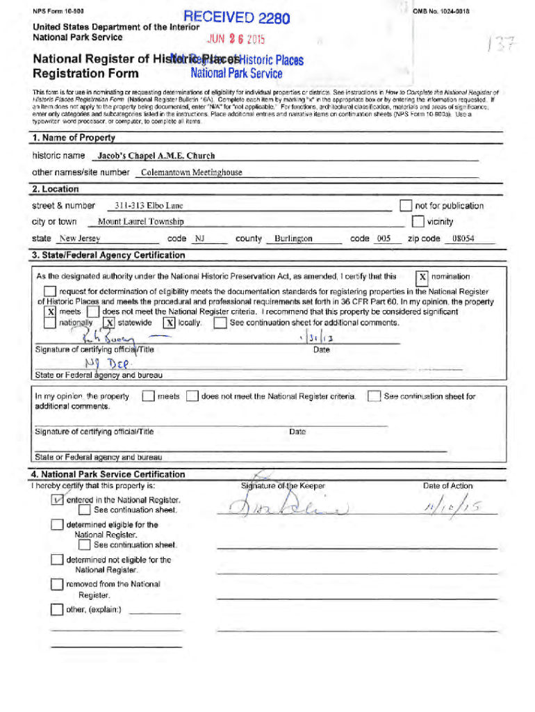 Fillable Online Jacob's Chapel A.M.E. Church. RecordID (Reference Number) Fax Email Print ...