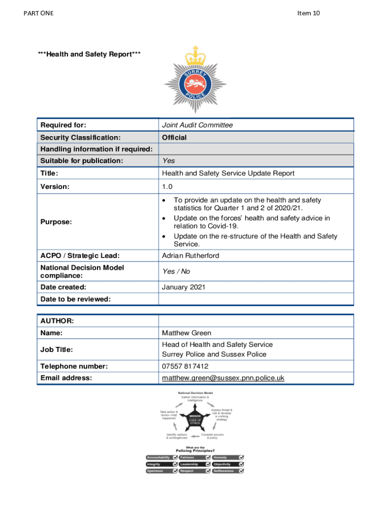 Fillable Online Joint Health and Safety Committees in the Workplace ... Fax Email Print - pdfFiller
