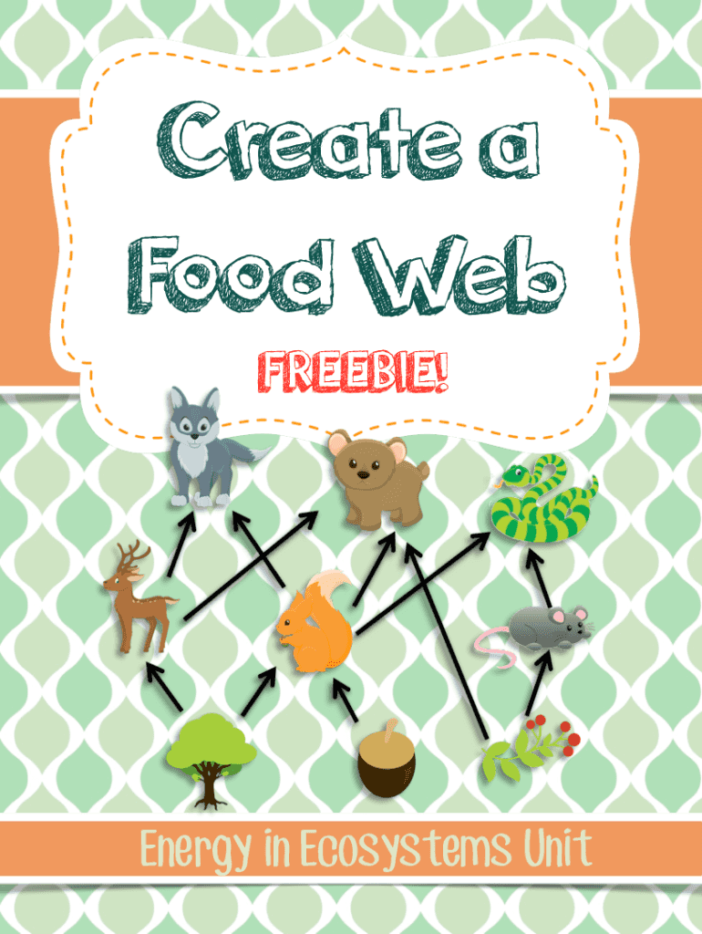 Fillable Online 5-LS2-1 and MS-LS2-3 Food Web.docx Fax Email Print ...