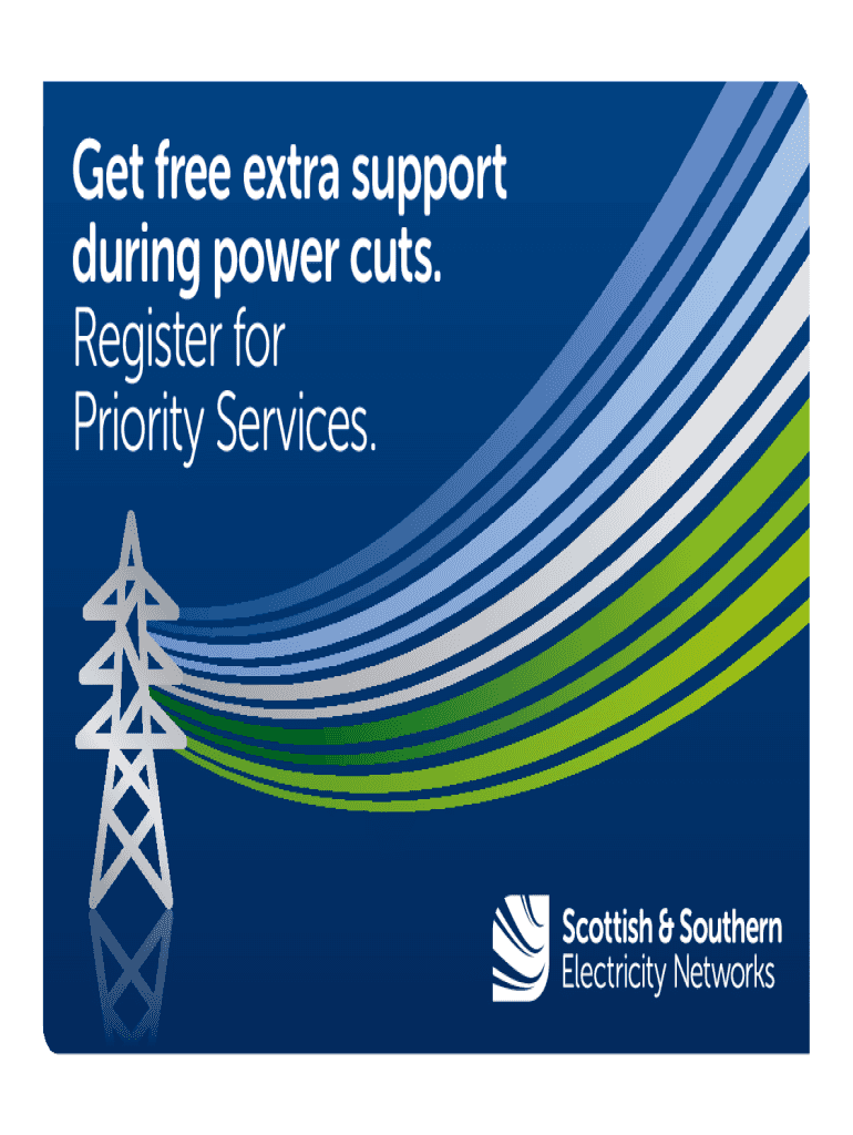 Fillable Online westparley-pc gov Priority Services Register - UK Power ...