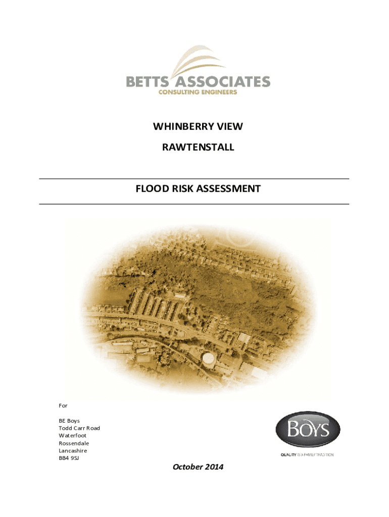 Fillable Online FRA237 - Flood Risk Assessment Fax Email Print - pdfFiller