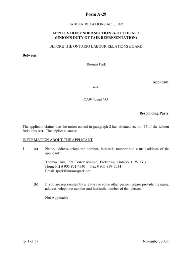 Fillable Online Olrb Forms - Fill Out and Sign Printable PDF Template ...