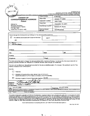 Fillable Online PTO/SB/81 Approved OMB Trademark US DEPARTMENT COMMERCE ...