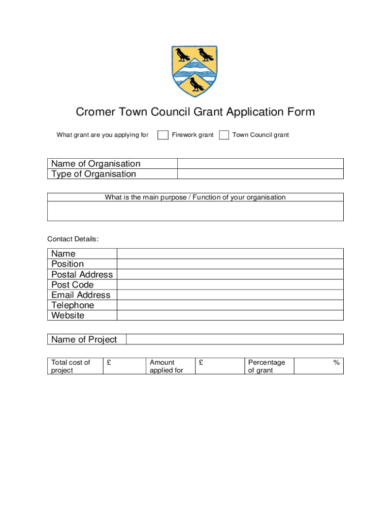 Fillable Online Applicant Community Grant Program Application Form Fax Email Print - pdfFiller