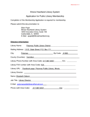 Fillable Online Westley Public Library Membership Application Form Fax ...
