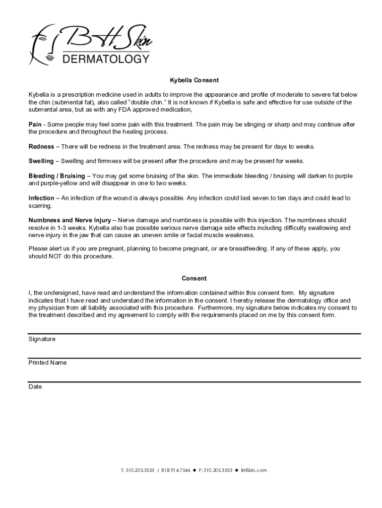 Fillable Online vanderveercenter.com04VVC-Kybella-ConsentKybella ...