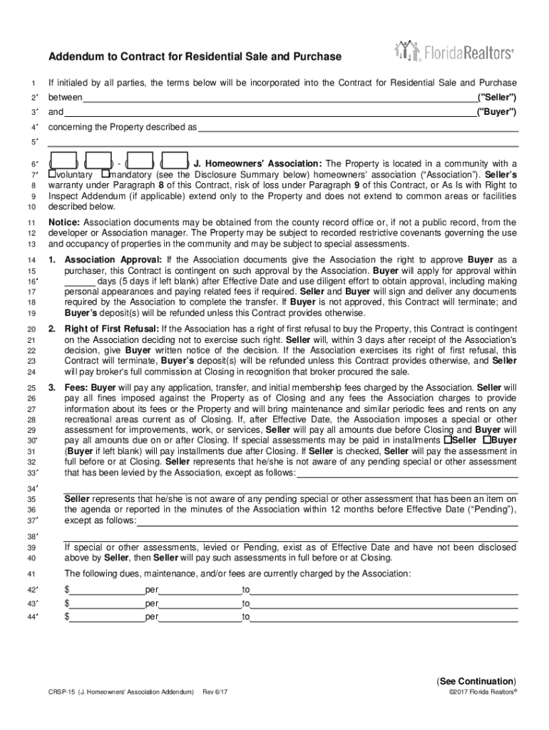 Fillable Online This CFPB Closing Disclosure Addendum to Contract is ...