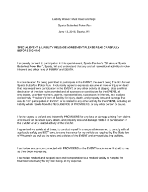 Fillable Online blank poker run release form - texasholdembread.over ...