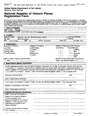 Fillable Online National Register of Historic Places Registration Form ...