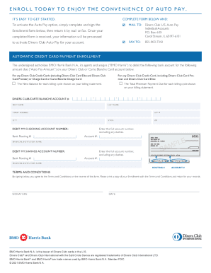 Fillable Online enroll today to enjoy the convenience of auto pay. Fax ...