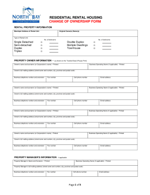 Fillable Online Application for Residential Rental Property Certificate ...
